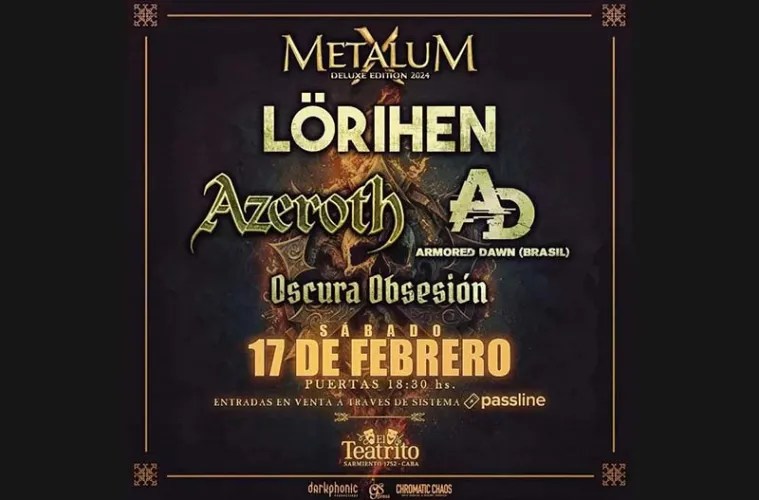 ¡Se realizará la Metalum Deluxe edición 2024! – Depende en Cuando